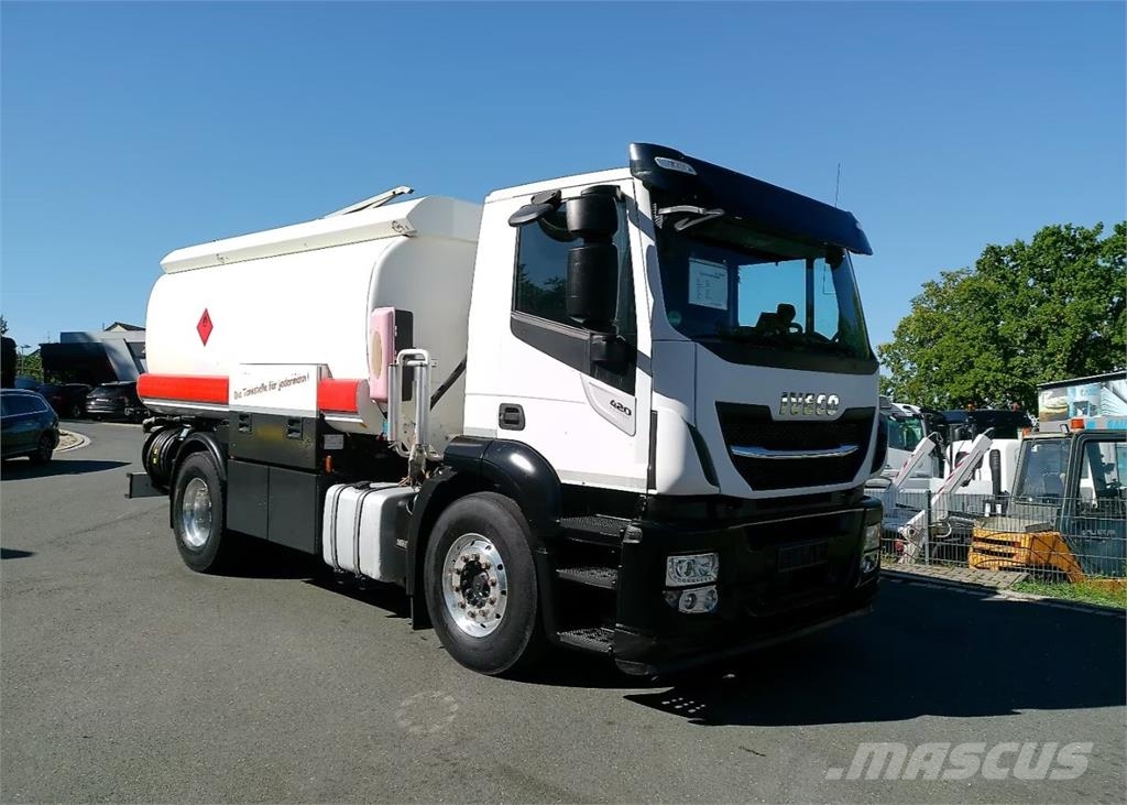 Iveco Magirus 420 ADR Tanker truck 13.850 l, Budapest, Hungary - Used ...