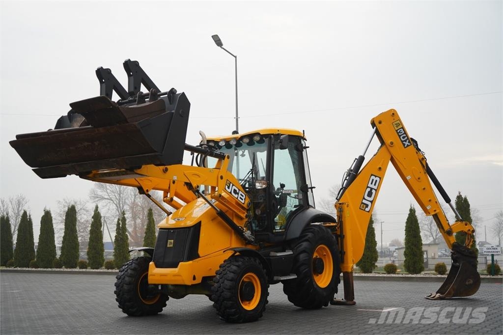 Jcb 3CX / KOPARKO-ŁADOWARKA / JOYSTICK / SZYBKOZŁĄCZE , 2013, Budapest ...