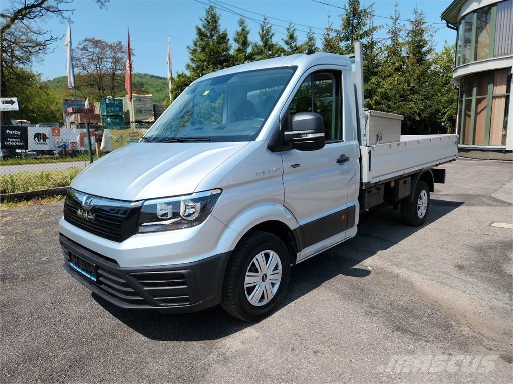 Man TGE 4x4 Flatbed, 2021, Budapest, Hungary - Used flatbed / Dropside - Mascus USA