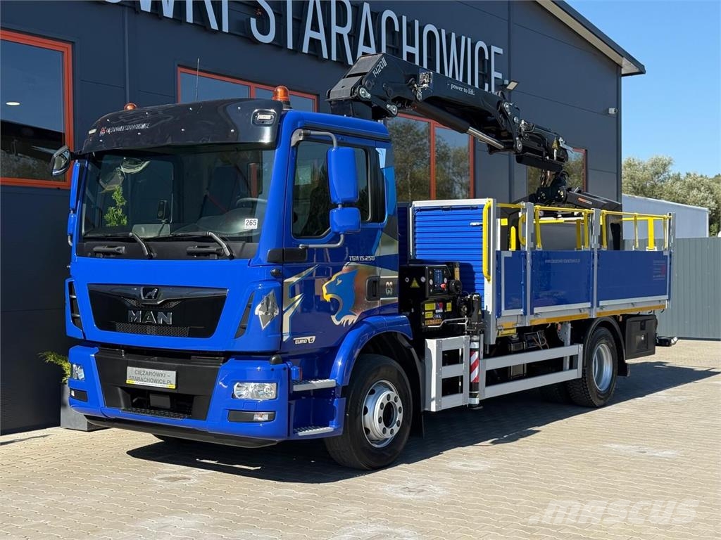 Man TGM 15.250 skrzynia z żurawiem // E6 // HMF 1520 K, 2016, Budapest ...