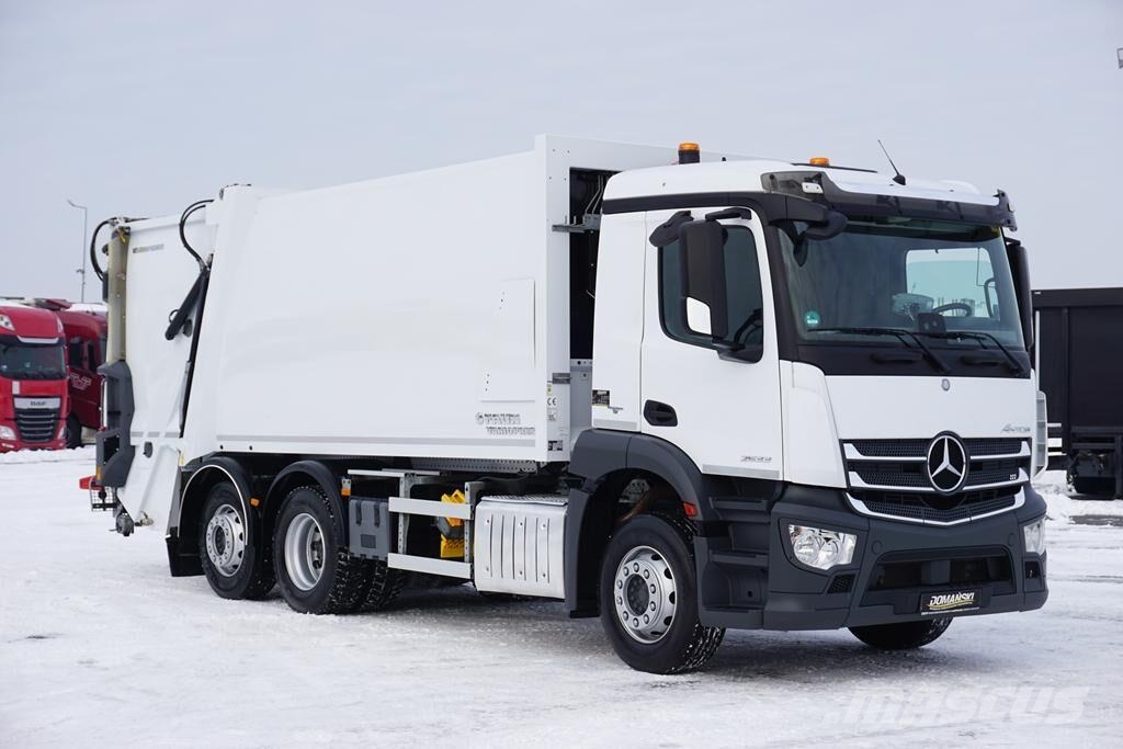 Mercedes-Benz ANTOS / 2533 / SMIECIARKA FAUN / OŚ SKRĘTNA / 90 0 ...