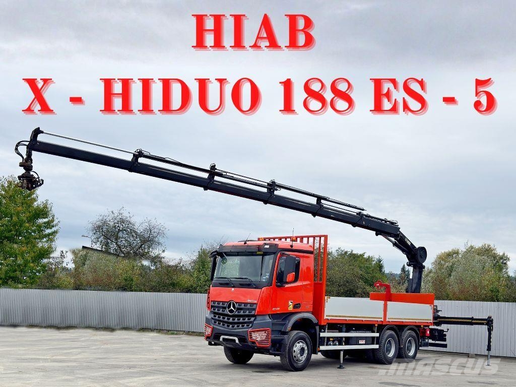 Mercedes-Benz AROCS 2643 *HIAB X-HIDUO 188 ES-5/FUNK * 6x4, Budapest ...