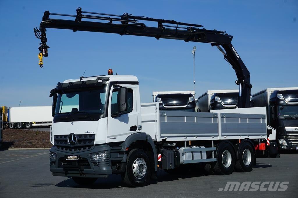 Mercedes-Benz AROCS / 2643 / 6 X 4 / SKRZYNIOWY + HDS / HIAB 228 ...