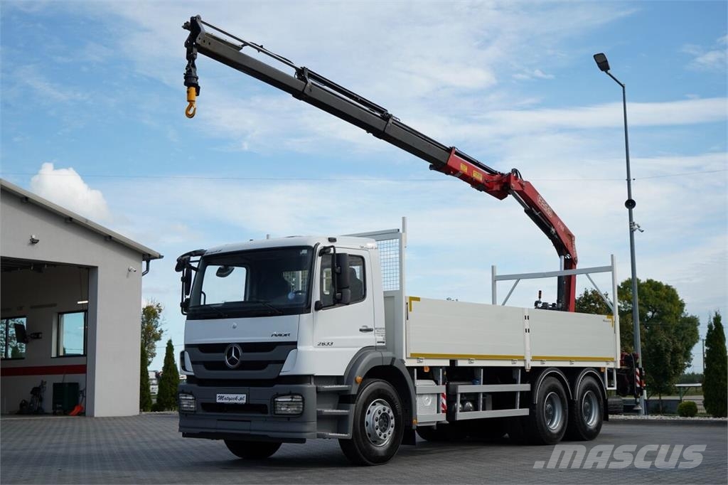 Mercedes-Benz / AXOR 2633 / 6X4 / SKRZYNIOWY - 6,55 M / MOCNA PO, 2012 ...