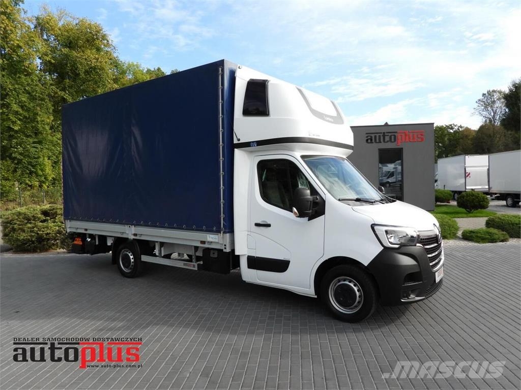 Renault MASTER PLANDEKA WINDA 9 PALET WEBASTO TEMPOMAT LED, 2022 ...