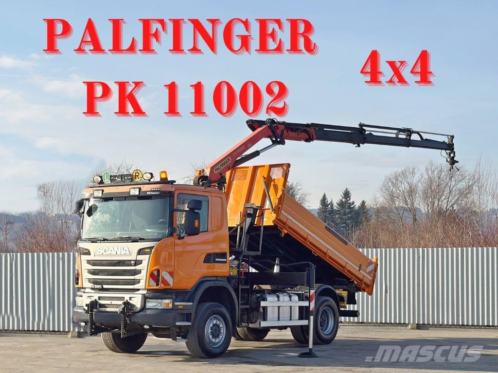 Scania G 360, Budapest, Ungarn - Brugte lastbil med tip - Mascus Denmark
