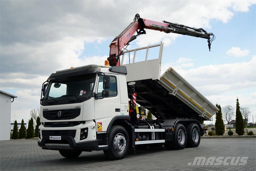 Volvo FMX 370 / 6X4 / WYWROTKA + HDS FASSI F165XP / MAX , 2011 ...