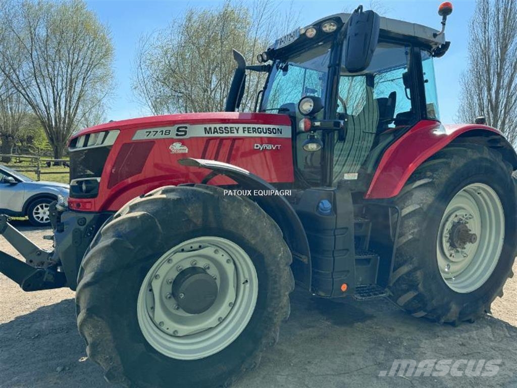 Massey Ferguson 7718 S VT, 2020, Frankrig - Brugte traktorer - Mascus ...
