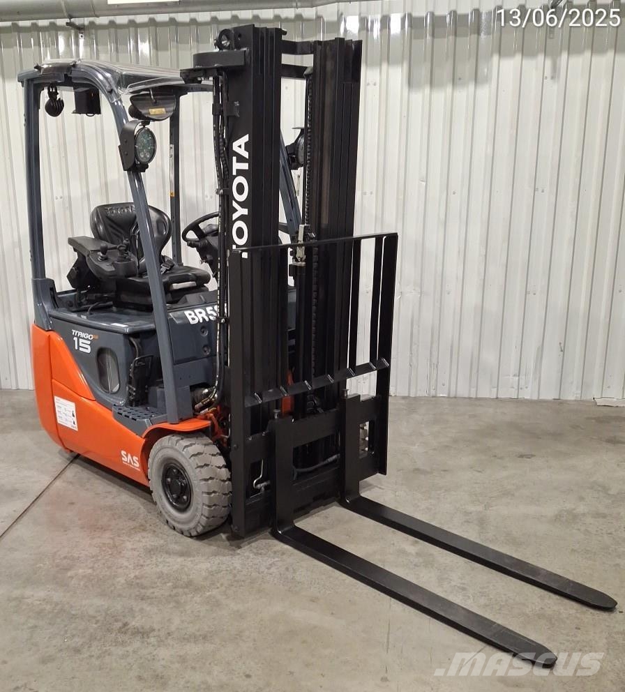 Toyota 8FBE15T LI-ION, 2019, Riga, Latvia - Used electric forklift ...