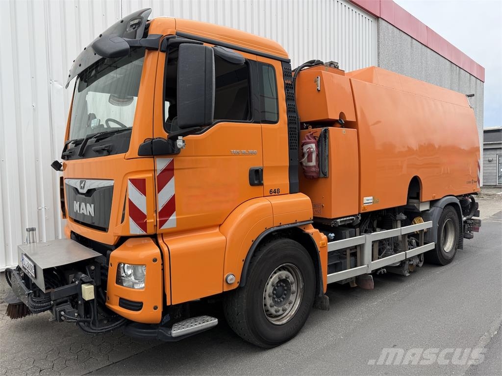 Man TGS 18.360 Beam S9000, 2020, Danmark - Brugte fejebiler - Mascus ...